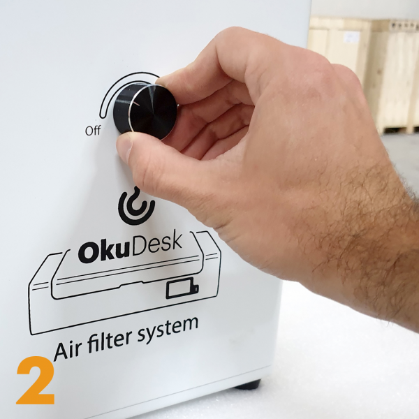 OKU Desk Air Filter System