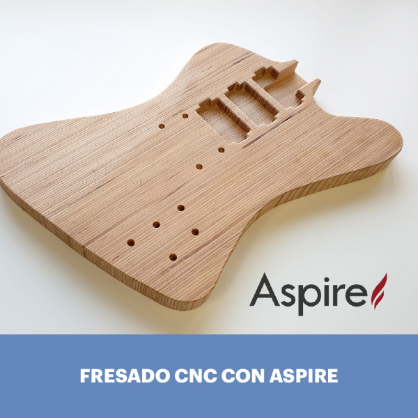 Aspire CNC, el mejor software para diseño y mecanizado 3D